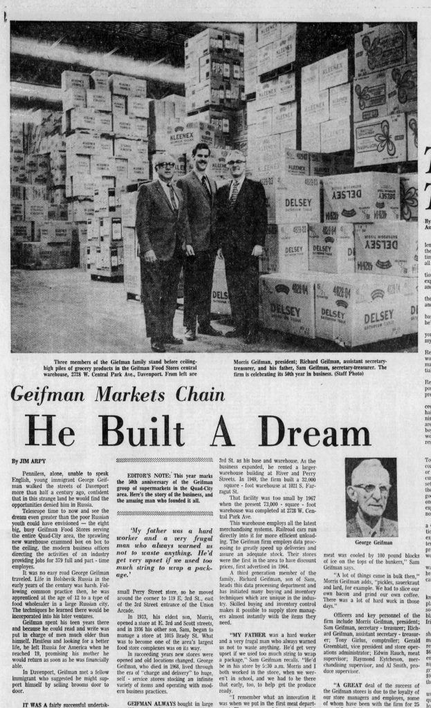 History – Geifman Group